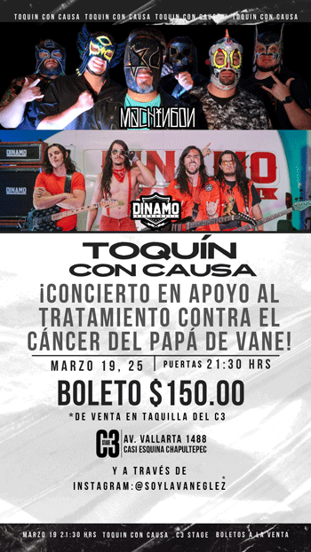 Boletos | TOQUÍN CON CAUSA | MACHINGON & DINAMO | TicketNow