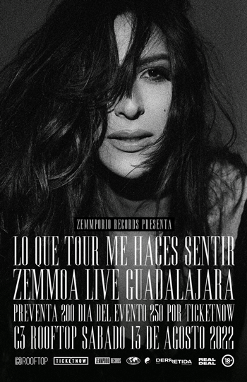 Boletos | ZEMMOA LIVE GUADALAJARA | TicketNow