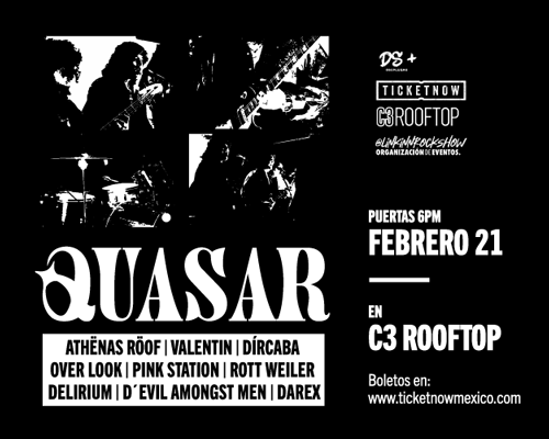 Boletos | Quasar | TicketNow